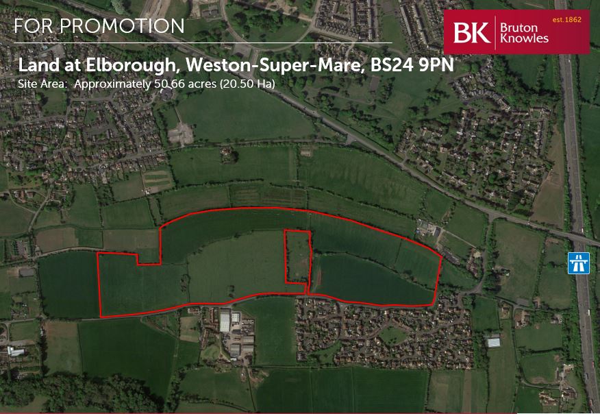 Strategic Land At Elborough, Weston-Super-Mare, Somerset | Bruton Knowles
